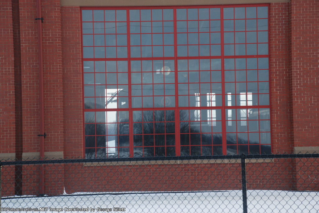 OHCR 33 sits in a roundhouse bay...